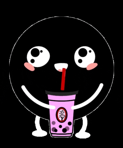 Bubble Tea Tapioca GIF by Cassava Roots - Find & Share on GIPHY
