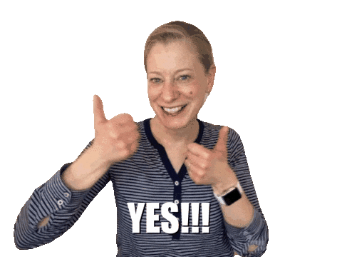 I Am In Yes Sticker by Carola for iOS & Android | GIPHY