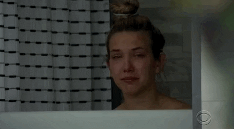 Shower Crying GIF by Big Brother - Find & Share on GIPHY