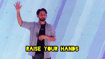Raising Hands GIFs - Find & Share on GIPHY