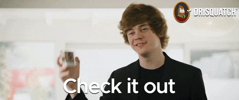 Check It Out You See That GIF by DrSquatchSoapCo - Find & Share on GIPHY