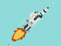 Space Shuttle Launch Animated Gif