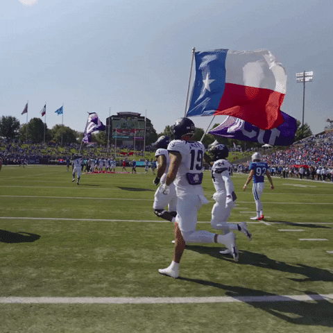 Flag Texas GIF by TCU Football - Find & Share on GIPHY