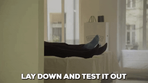 Bed Testing GIFs - Get the best GIF on GIPHY
