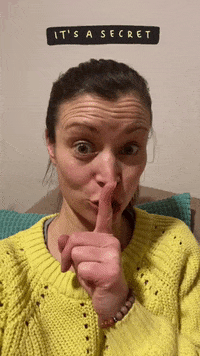 Shhh Its A Secret Gif