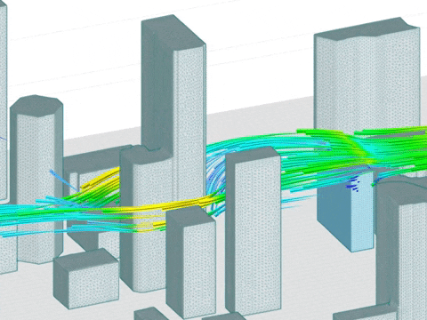 Wind Tunnel City GIF by Dlubal Software - Find & Share on GIPHY