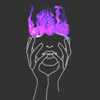 Purple Fire Gif