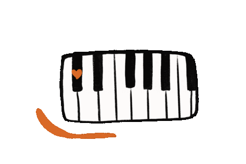 Piano Keyboard Gif