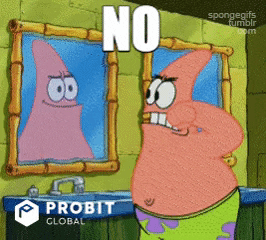 Spongebob Squarepants No GIF by ProBit Global - Find & Share on GIPHY
