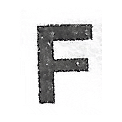 Typography F Sticker for iOS & Android | GIPHY