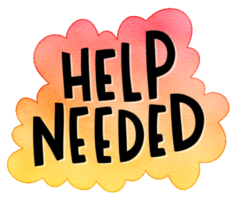 Help Needed Clip Art