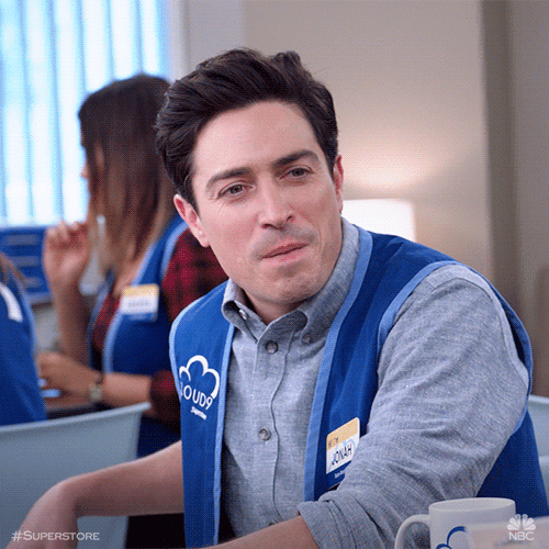 Cloud 9 Nbc GIF by Superstore - Find & Share on GIPHY