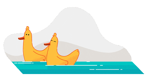 Swim Swimming Sticker by The Duke & The Duck for iOS & Android | GIPHY
