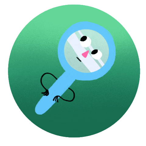 Lupa Sticker by Ecolana for iOS & Android | GIPHY