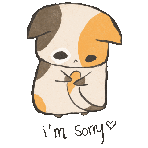 Sad Calico Cat Sticker for iOS & Android | GIPHY