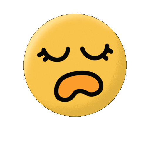 Tired Smiley Gif