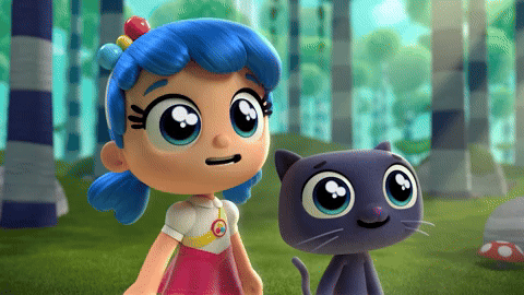 Schattige Zeekoe Gif Line Stickers & Themes