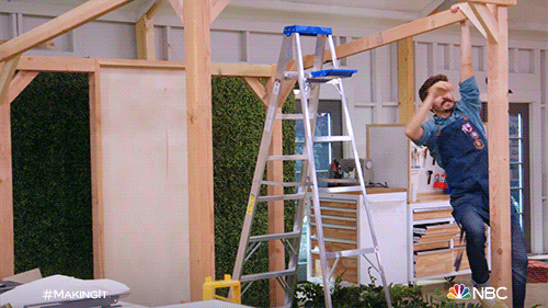 Home Construction Swinging GIF by NBC - Find & Share on GIPHY