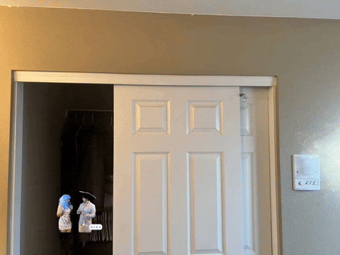 Does anyone have a clever way to lock off a closet door like the one ...