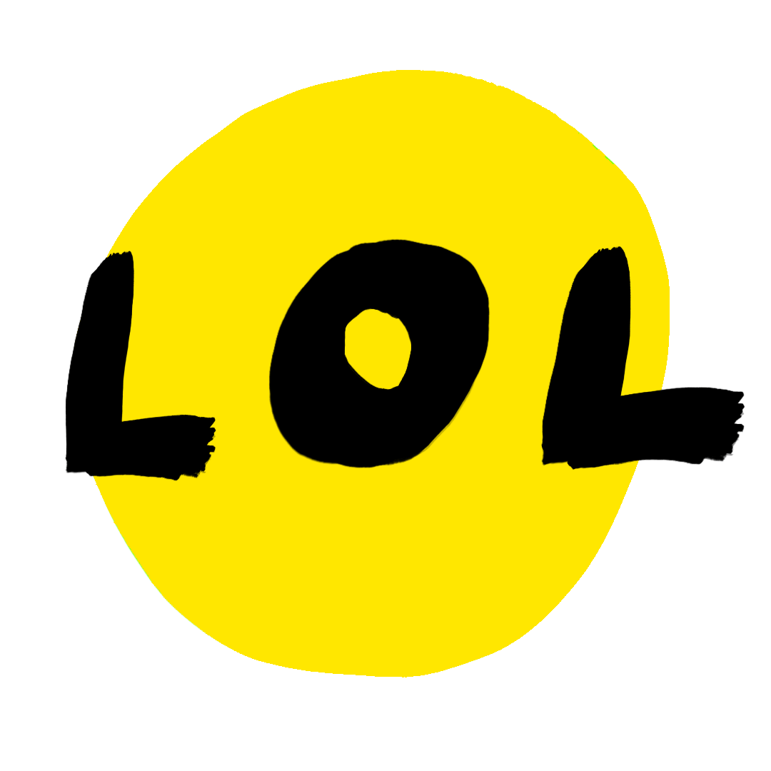 Laugh Lol Sticker by wolfmantrev for iOS & Android | GIPHY