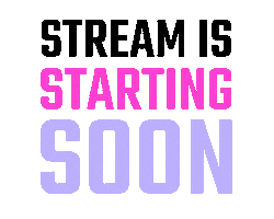 Stream Starting Soon Stickers - Find & Share on GIPHY