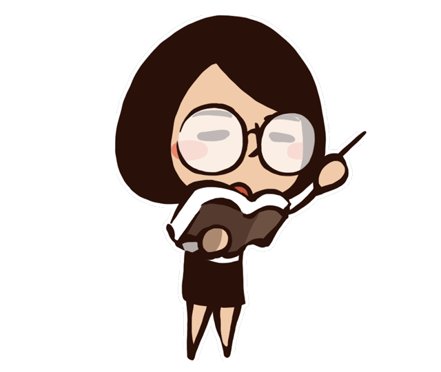 Girl Explain Sticker by RisuDong for iOS & Android | GIPHY