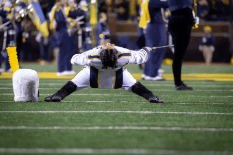 Go Blue Marching Band GIF by Michigan Marching and Athletic Bands ...