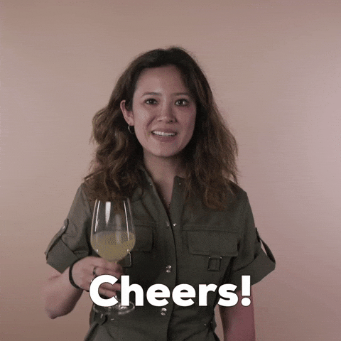 Cheers Wine GIF by WID