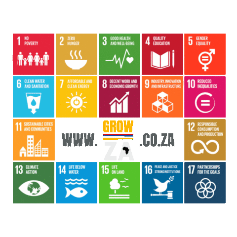 Sustainable Development Sticker by GrowZA for iOS & Android | GIPHY