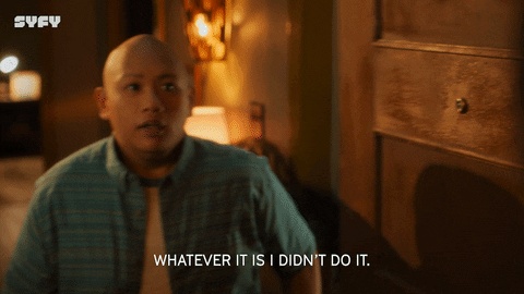 I Didnt Do It Jacob Batalon GIF by SYFY - Find & Share on GIPHY