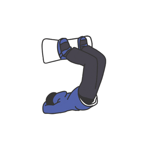 Fall Falling Sticker by Snowminds for iOS & Android | GIPHY