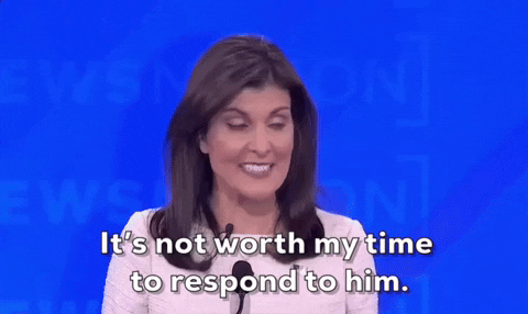 Its Not Worth My Time To Respond To Him GIFs - Find & Share on GIPHY