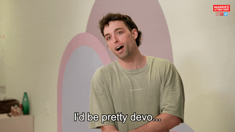 Reality React GIF by Married At First Sight - Find & Share on GIPHY