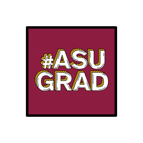 Asu Grad Stickers - Find & Share on GIPHY