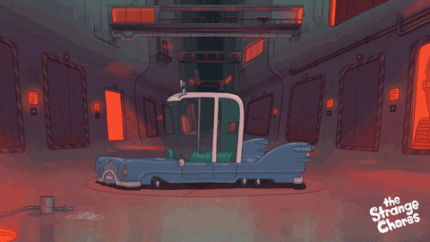 Car Lights GIF by Ludo Studio - Find & Share on GIPHY