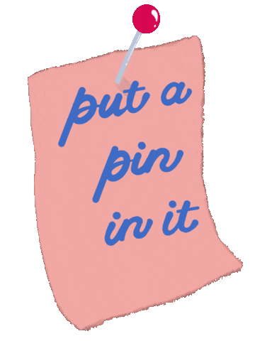 Put A Pin In It Stickers - Find & Share on GIPHY