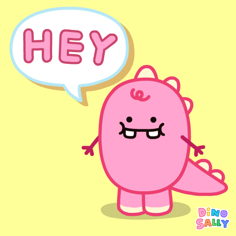 Happy Greetings GIF by DINOSALLY - Find & Share on GIPHY