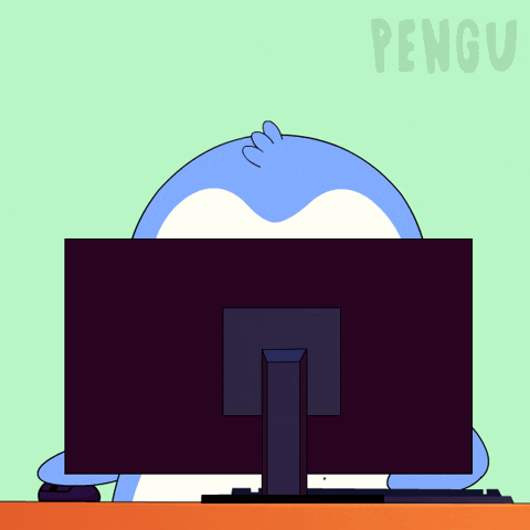 Work Working GIF by Pudgy Penguins - Find & Share on GIPHY
