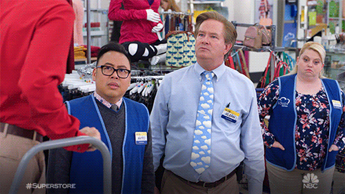 Cloud 9 Nbc GIF by Superstore - Find & Share on GIPHY