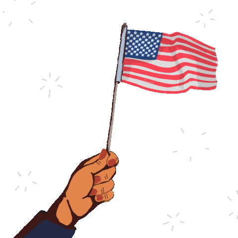 Celebrate Independence Day Sticker by BrittDoesDesign for iOS & Android ...