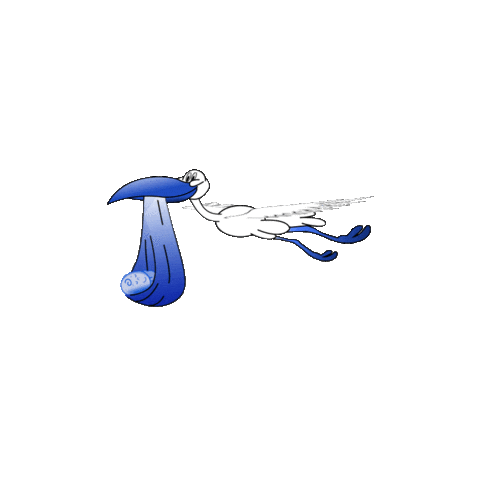 Flying Stork Stickers - Find & Share on GIPHY