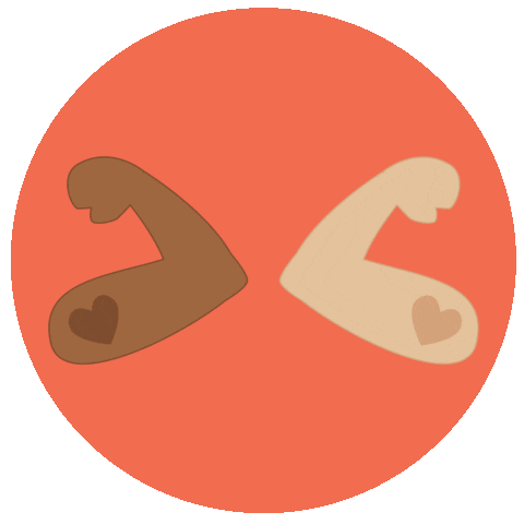 Elbow Bump Sticker by Sidewalk Club for iOS & Android | GIPHY