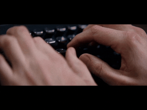 Keyboard Typing GIF by Angela Shelton - Find & Share on GIPHY