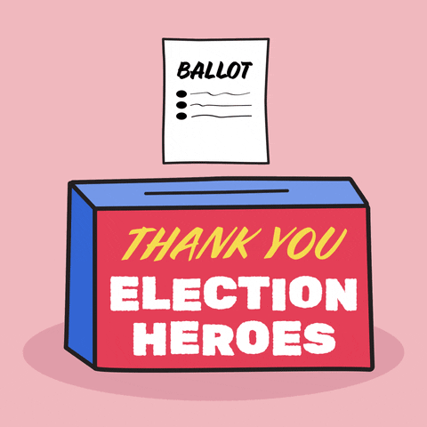 Vote Thank You GIF by INTO ACTION - Find & Share on GIPHY