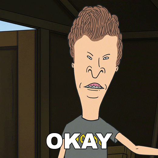 Beavis And Butthead Ok GIF by Paramount+ - Find & Share on GIPHY