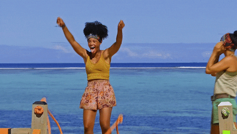 Happy Winner GIF by Survivor CBS - Find & Share on GIPHY