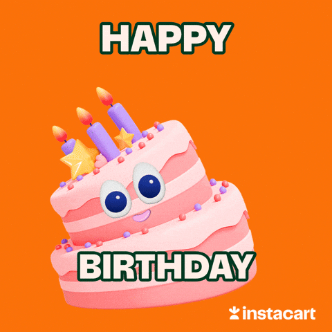 Happy Birthday Celebration GIF by Instacart - Find & Share on GIPHY