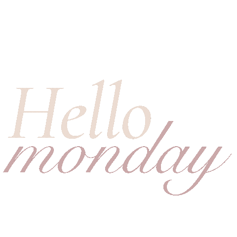 Monday Hello Sticker