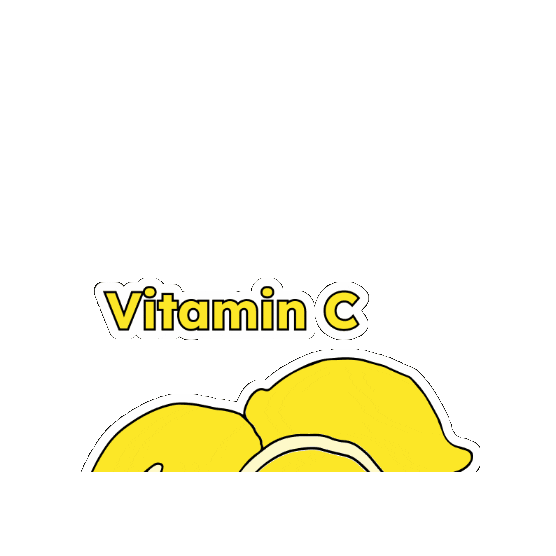 Vitamin C Fruit Sticker