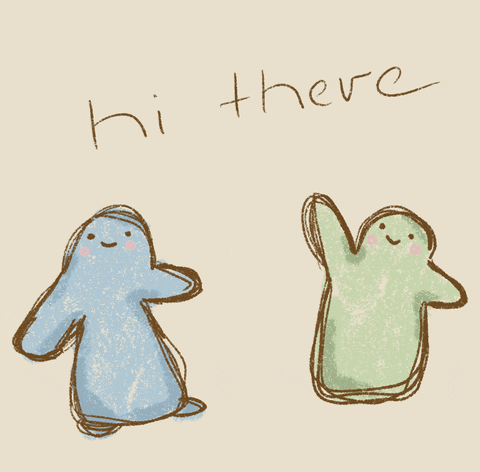 Illustration Hello GIF by yvoscholz - Find & Share on GIPHY